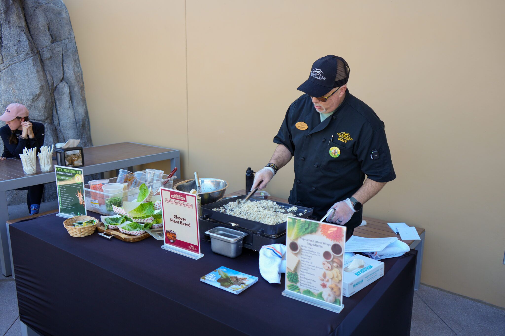 Vegetarian Lettuce Wrap Recipe - The Living Desert Zoo and Gardens